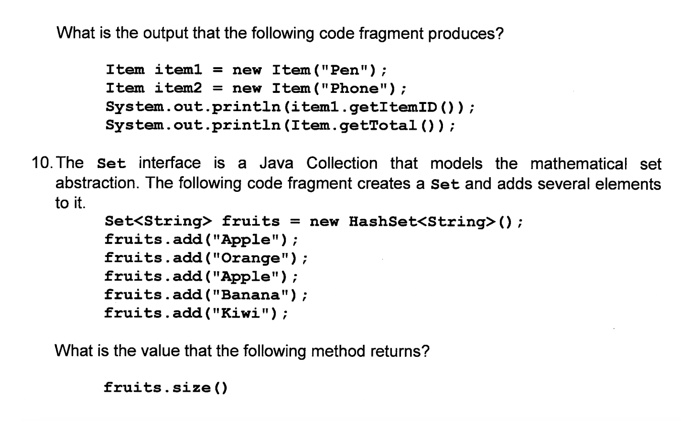 Solved 3. What is the value that the following expression | Chegg.com
