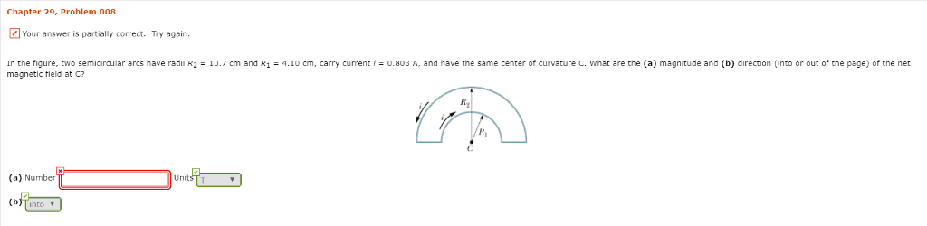 Solved Chapter 29, Problem 008 Your answer is partially | Chegg.com Solved Chapter 29, Problem 008 Your answer is partially | Chegg.com