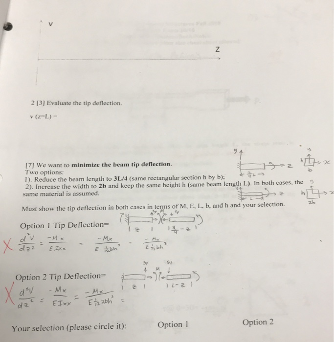 Solved A tip bending moment is applied to a uniform | Chegg.com