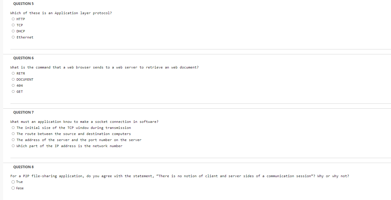 Solved Match the following terms and their definition | Chegg.com