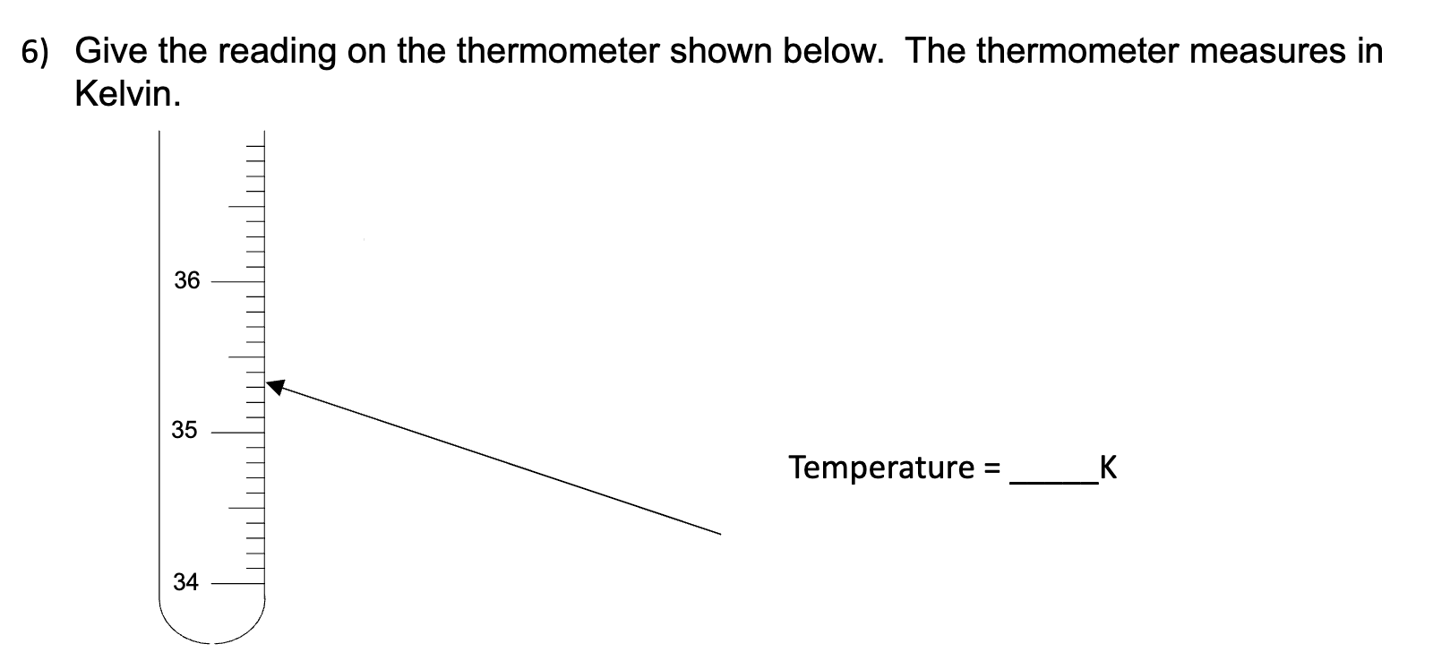 Solved Give the reading on the thermometer shown below. The | Chegg.com