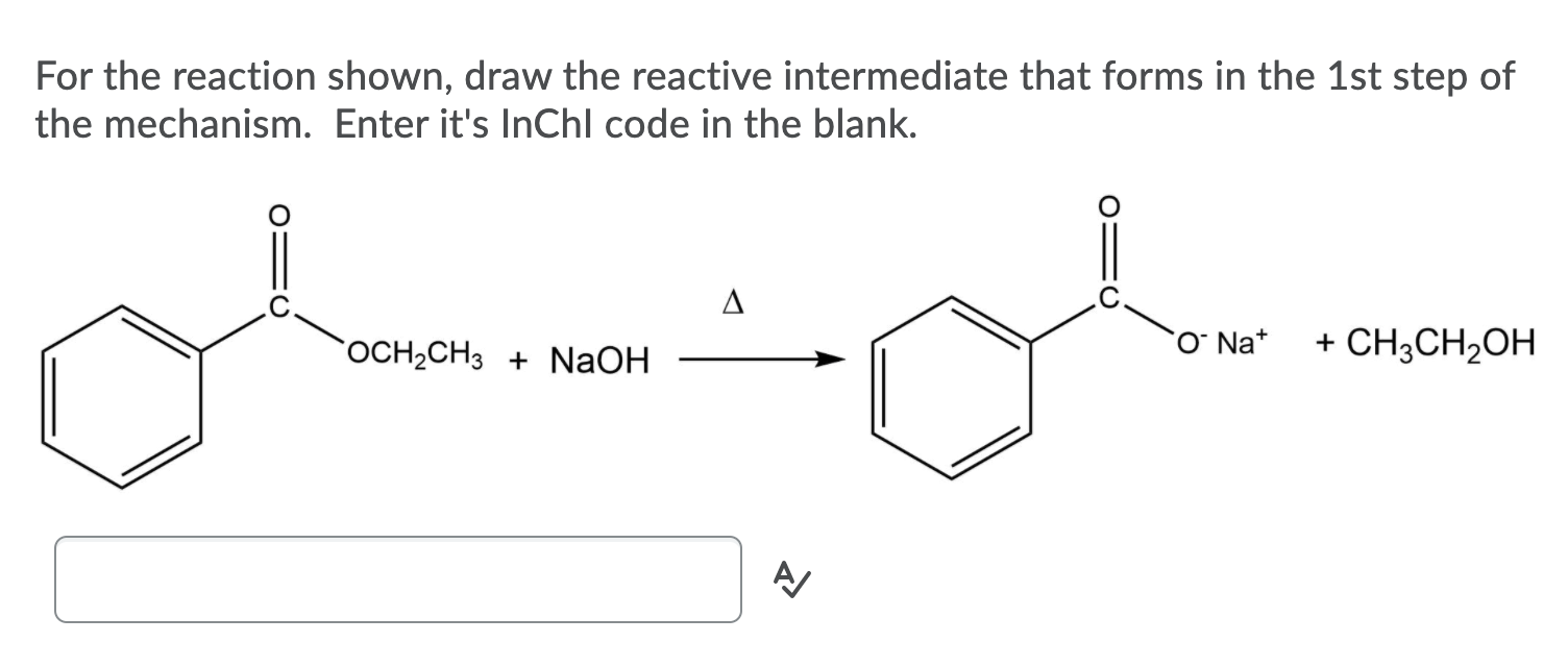 Solved For the reaction shown, draw the reactive | Chegg.com