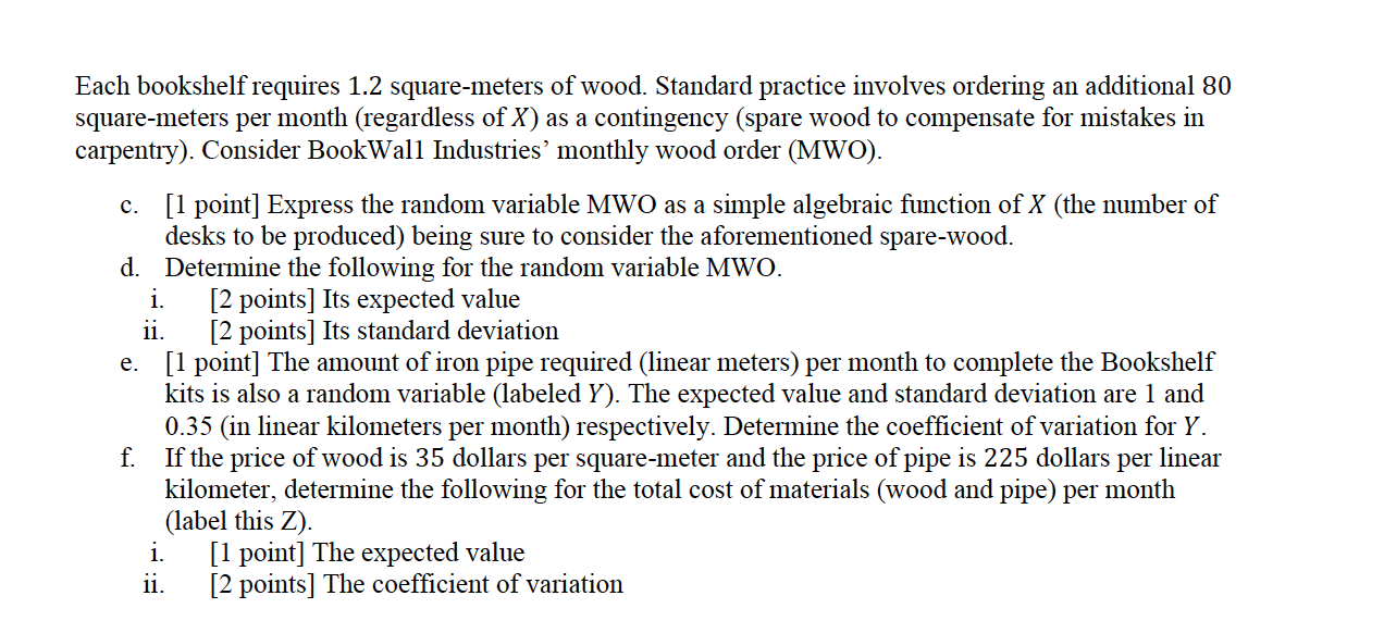 Solved Question 1 (11 points). BookWall Industries supplies | Chegg.com