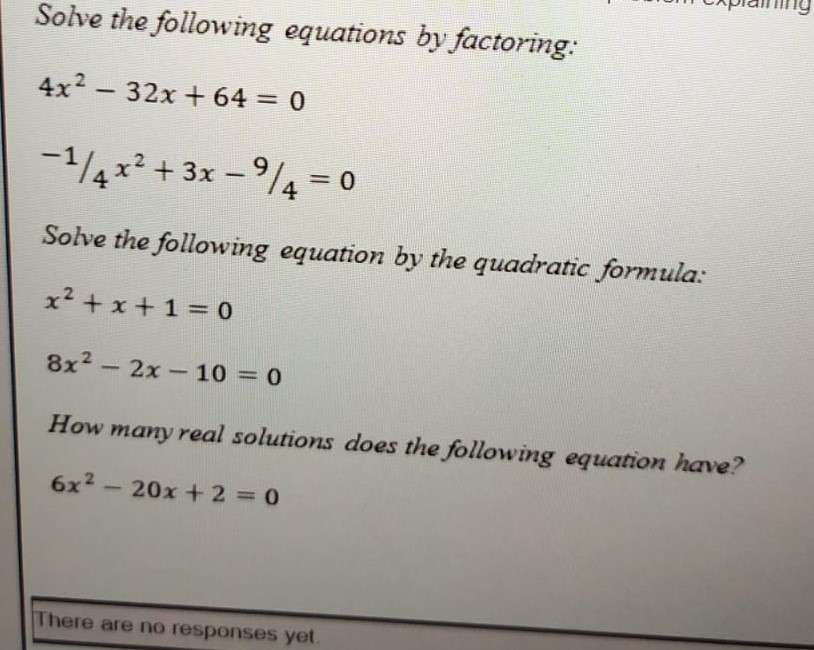 Solved Solve the following equations by factoring: 4x2 – 32x | Chegg.com