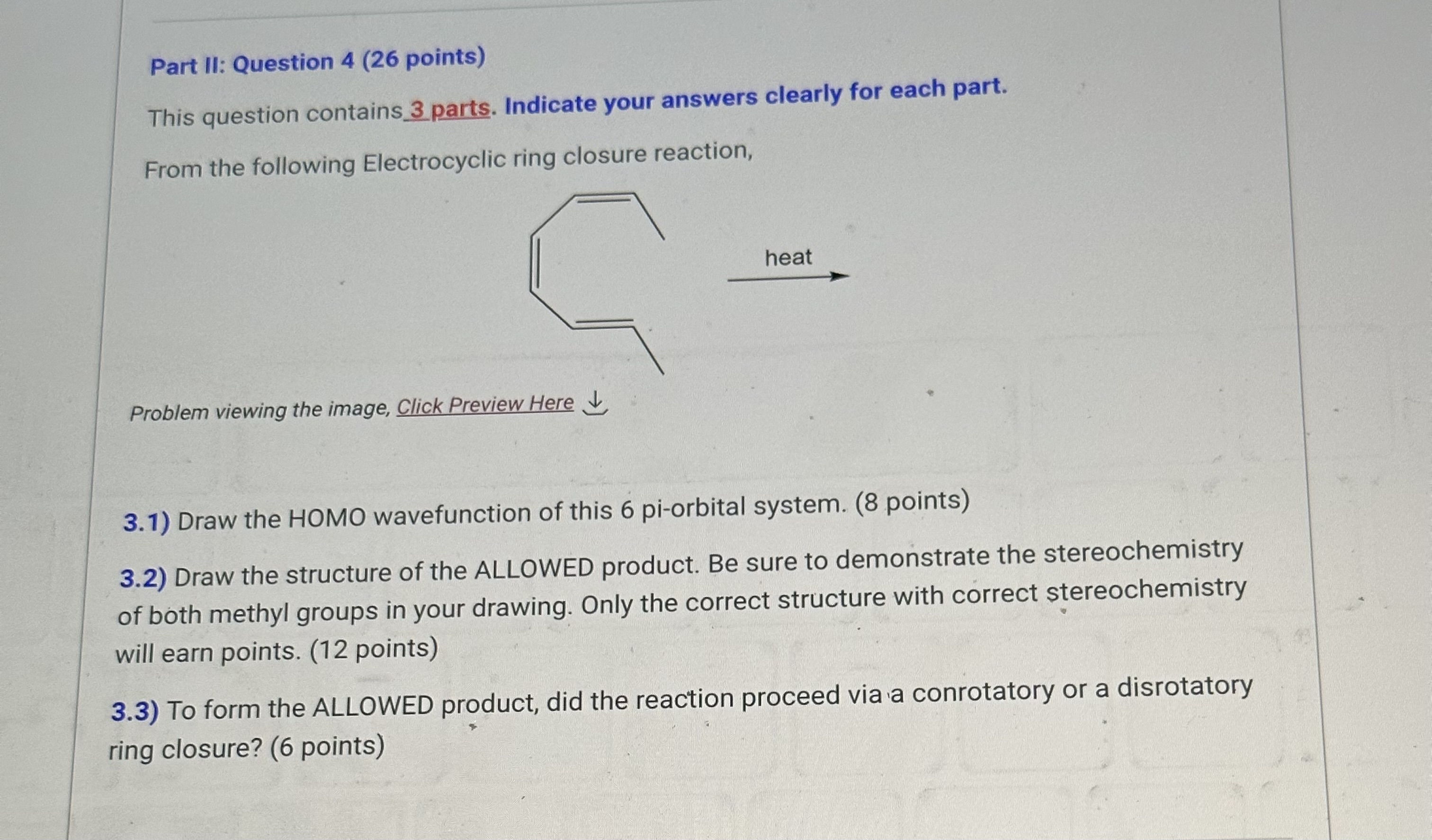 Solved Part II: Question 4 (26 points) This question | Chegg.com Solved Part II: Question 4 (26 points) This question | Chegg.com