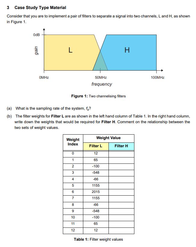 Solved 3 Case Study Type Material Consider that you are to | Chegg.com