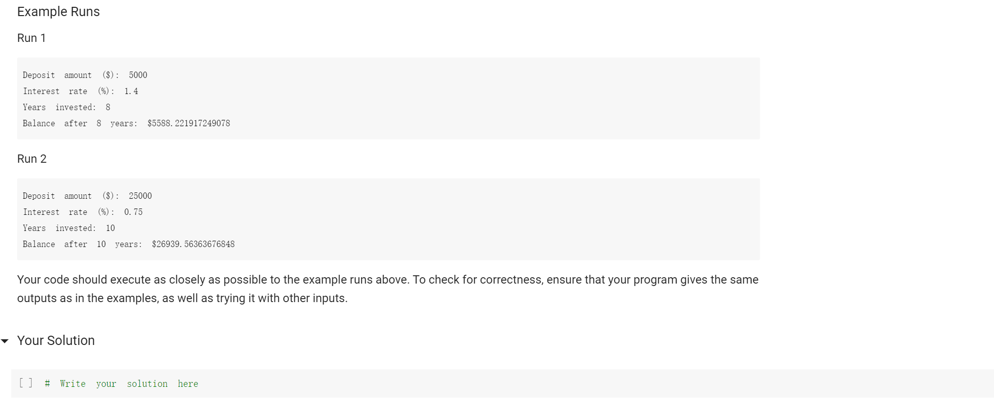 Solved Instructions Your program should ask the user for the | Chegg.com