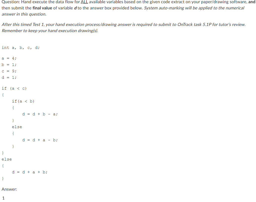 Solved Match the action to its definition. The ... statement | Chegg.com