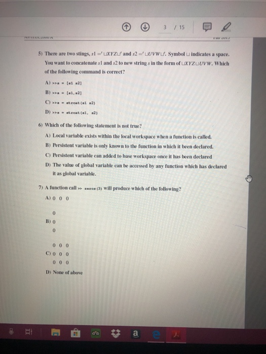 Solved 1. Multiple choice. Each question is worth I points. | Chegg.com