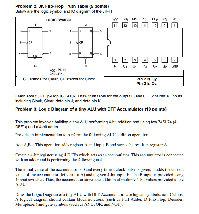 Solved Experiment \#4 - Familiarization with Sequential | Chegg.com