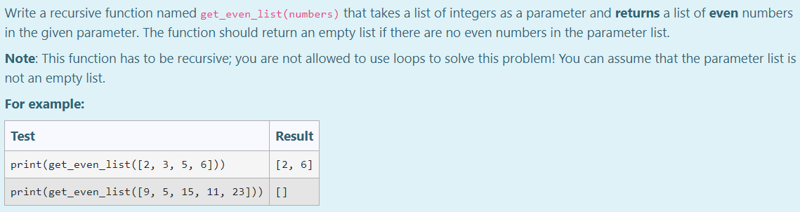 Solved Write a recursive function named | Chegg.com