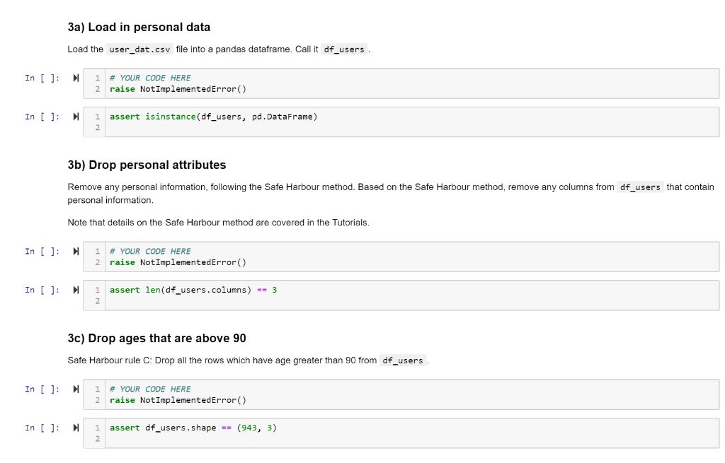 3a) Load in personal data Load the user_dat.csv file | Chegg.com