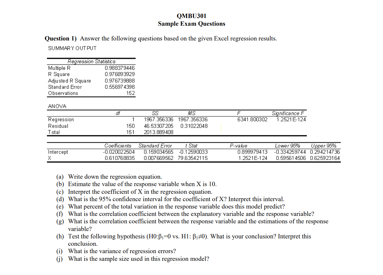 Solved Question 1) Answer the following questions based on | Chegg.com