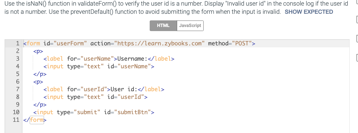 Solved please answer separately with javascript code | Chegg.com