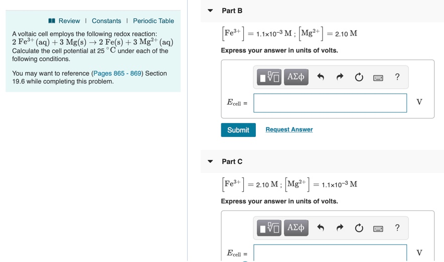 Solved Part A ReviewI Constants| Periodic Table standard | Chegg.com
