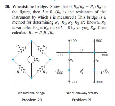 Solved Wheatstone bridge. Show that if R/R3 = R1/R2 in the | Chegg.com