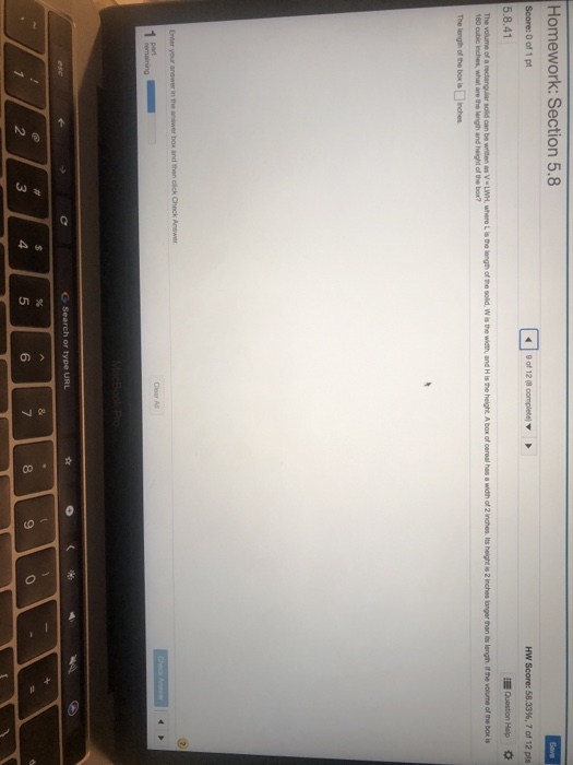 Solved Homework Section 5 8 Score 0 Of 1 Pt 5 8 41 Score
