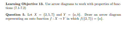 Solved Learning Objective 13. Use arrow diagrams to work | Chegg.com