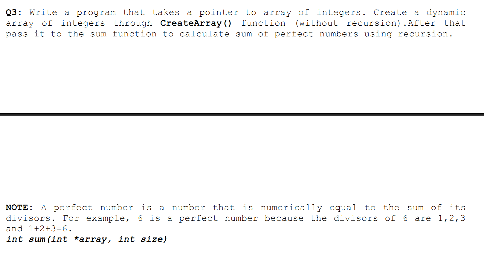 Solved Q3 Write A Program That Takes A Pointer To Array Of 1556