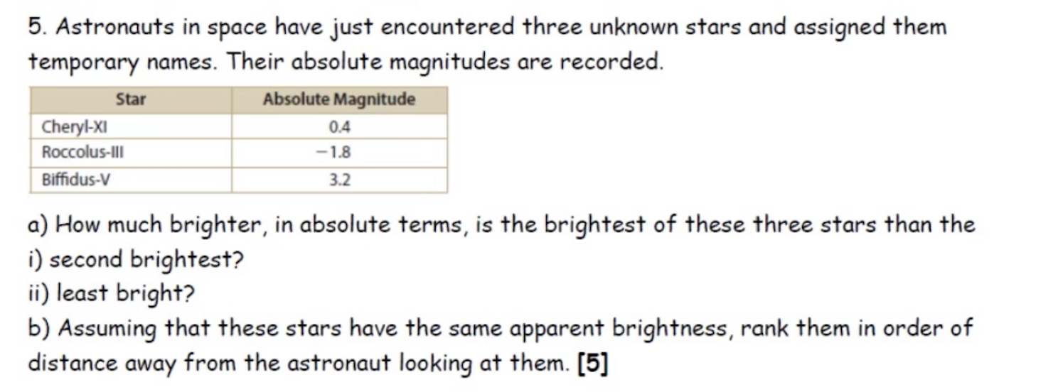 Solved Astronauts in space have just encountered three | Chegg.com