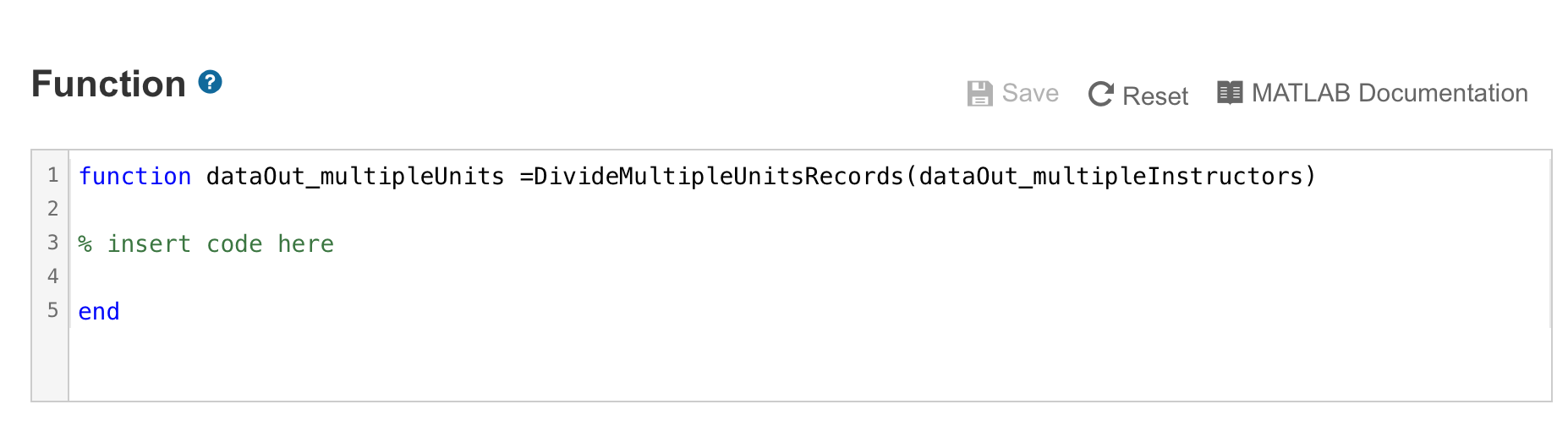dataout_multipleUnits =DivideMultipleUnitsRecords | Chegg.com