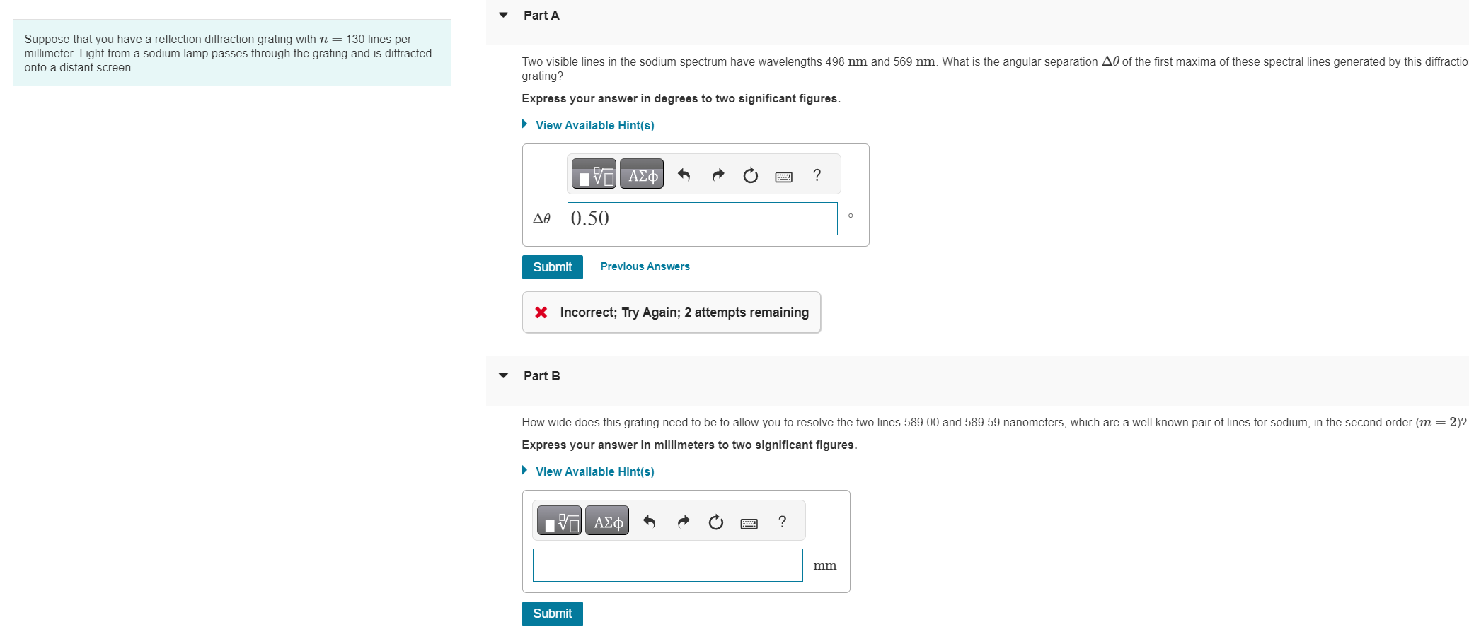 Solved Suppose That You Have A Reflection Diffraction