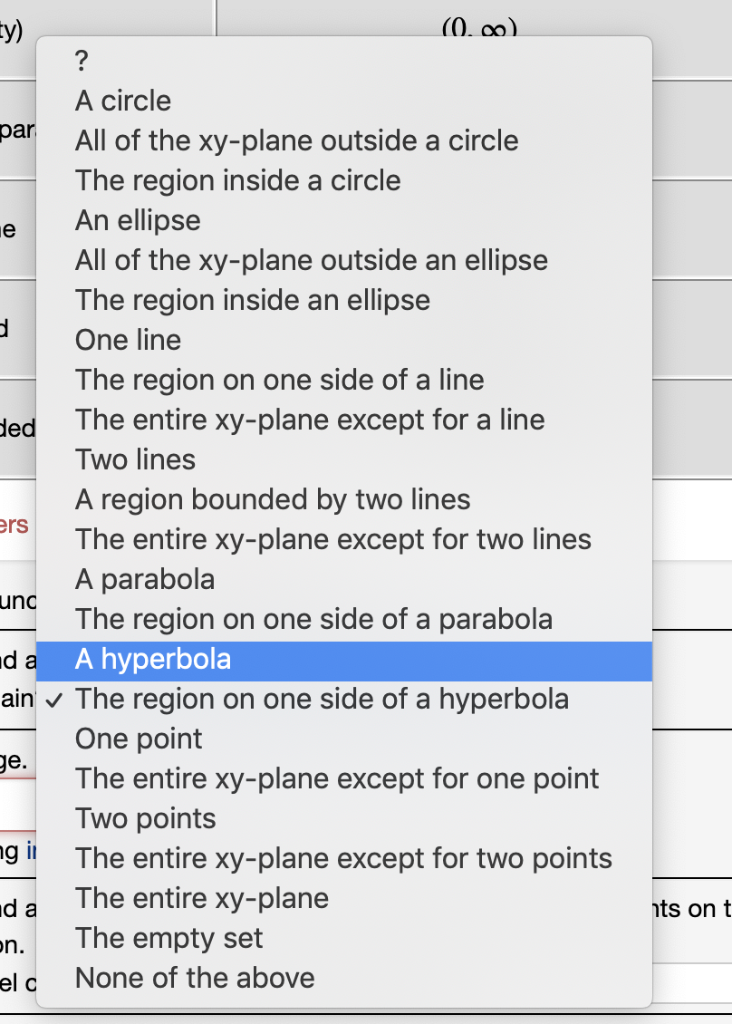 Solved Entered Answer Preview Result Message The region on | Chegg.com