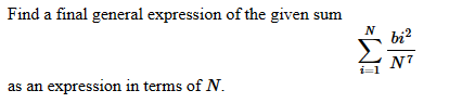 Solved Find a final general expression of the given | Chegg.com