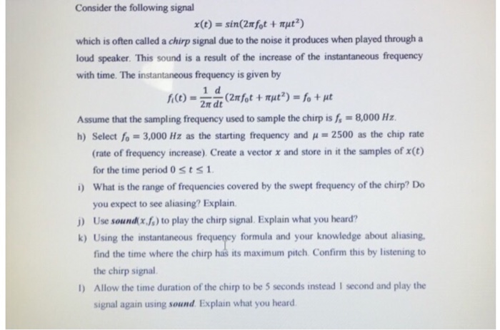 Consider the following signal x(t) =sin (2 pi f_0 t | Chegg.com