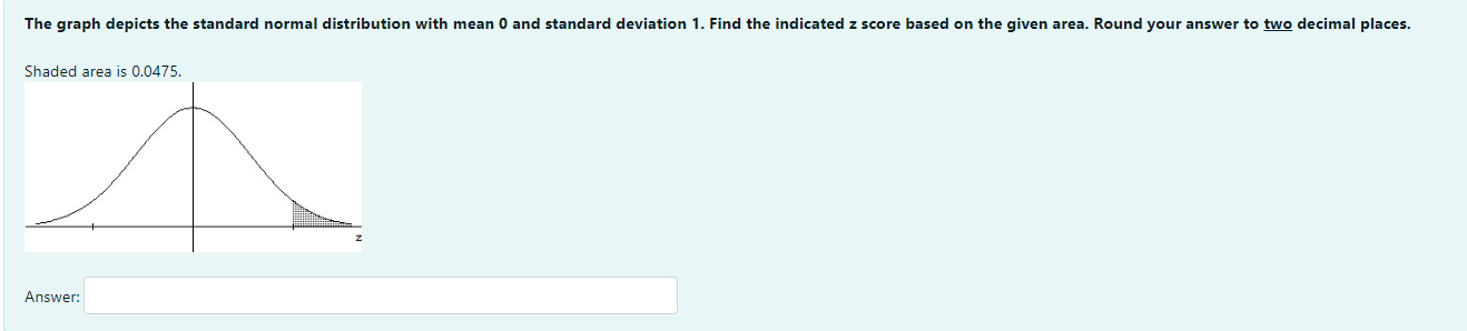 Solved The graph depicts the standard normal distribution | Chegg.com