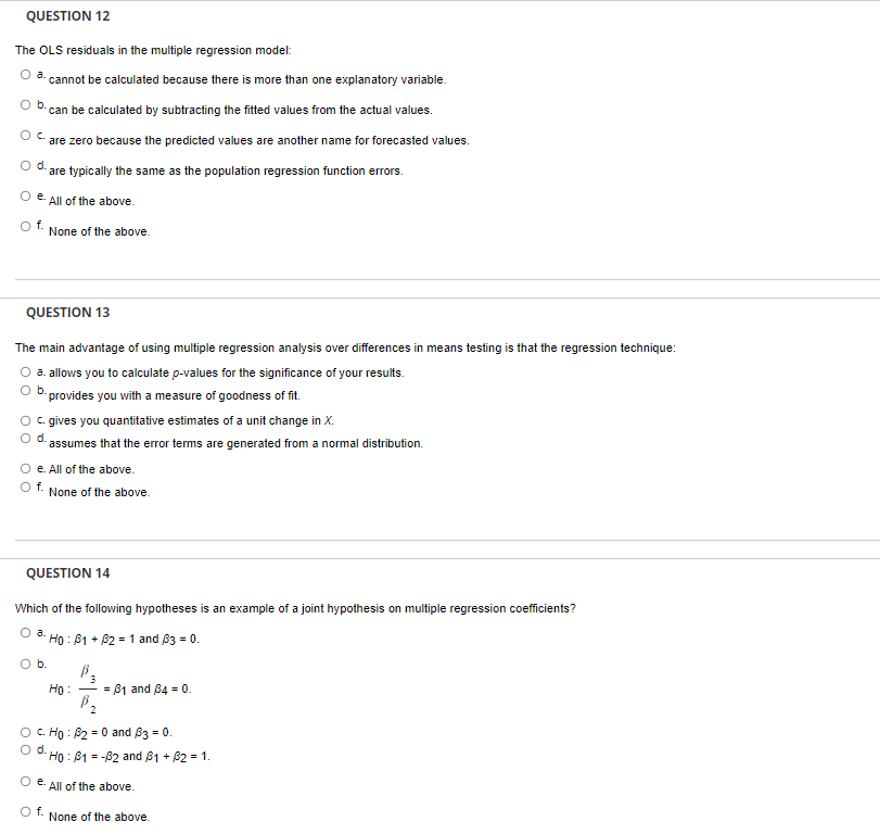 Solved Dummy For Male In Fact The Econometrics Package 