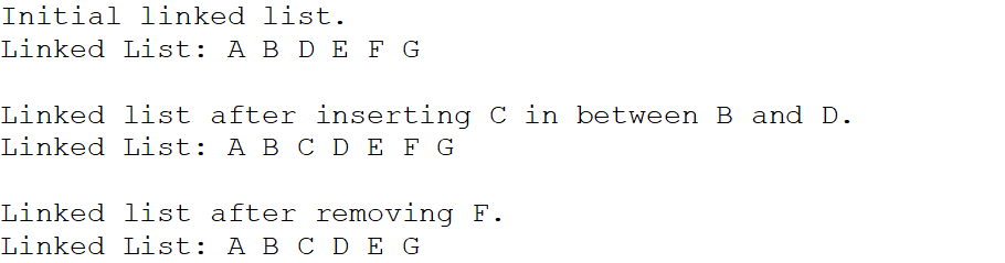 Solved Write A Java Class Mylinkedlist To Simulate A Singly Linked 1 Answer Transtutors