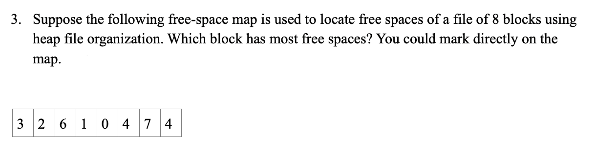 Solved 3. Suppose the following free-space map is used to | Chegg.com