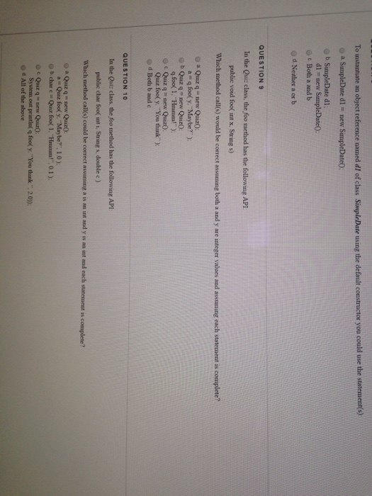 Solved Question 1 When Saving Your Java Source Code For
