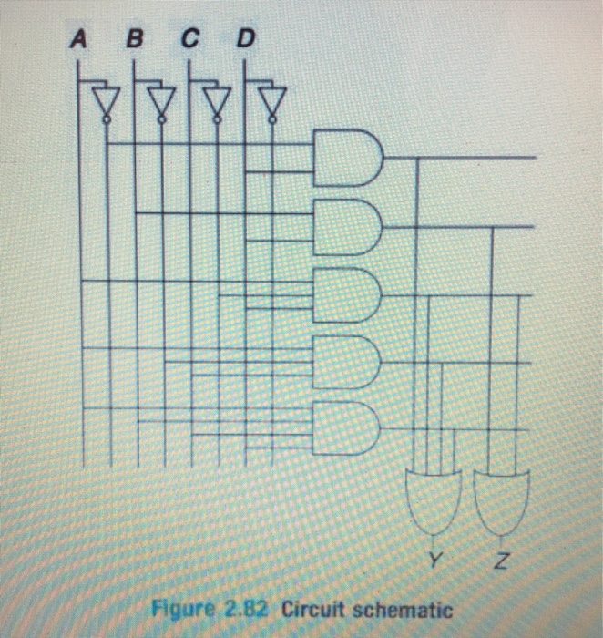 Solved 1). Minimize the Boolean equations from Figure 2.82 | Chegg.com