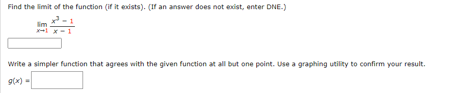 Solved Find The Limit Of The Function If It Exists If An