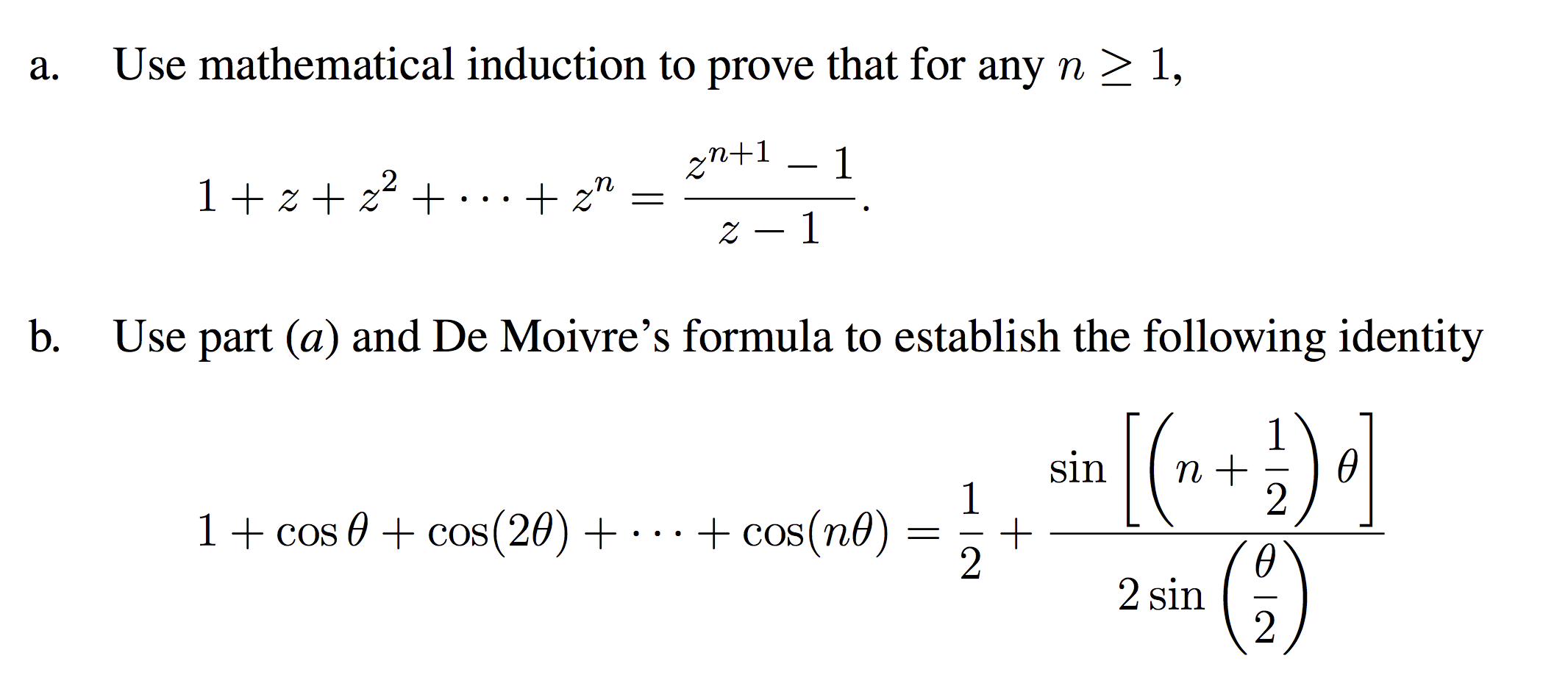 Solved A Use Mathematical Induction To Prove That For Any N Chegg Solved A Use Mathematical Induction To Prove That For Any N Chegg