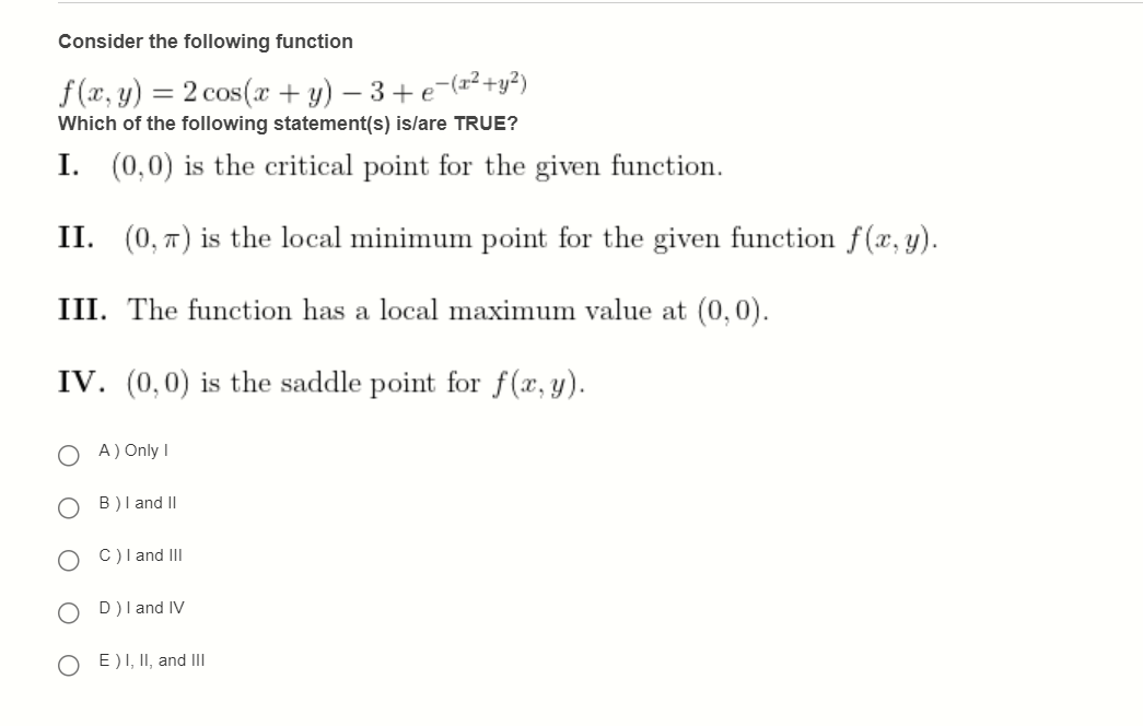Solved Consider the following function | Chegg.com