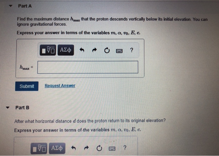 Solved Constants proton with the mass m is projected into a | Chegg.com