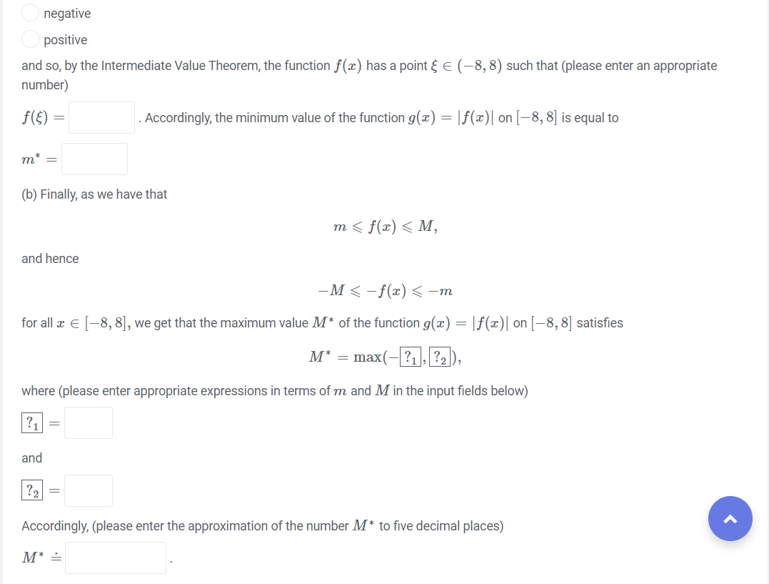 Solved (Min-Max Values of Differentiable Functions). | Chegg.com