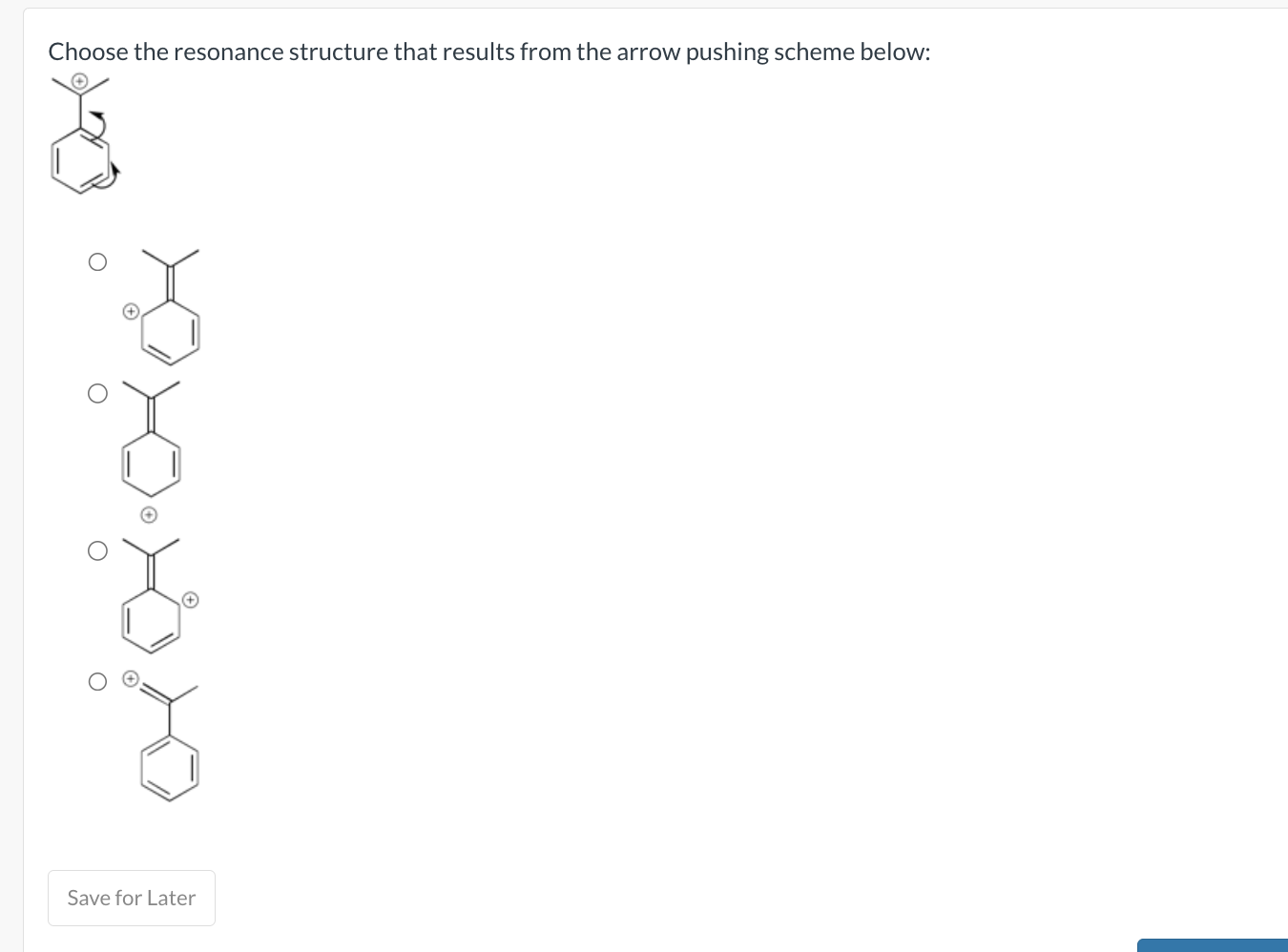 Solved Choose the resonance structure that results from the | Chegg.com