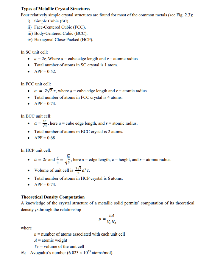 Solved Exp. 02: Crystal Structure \& Crystal Geometry | Chegg.com