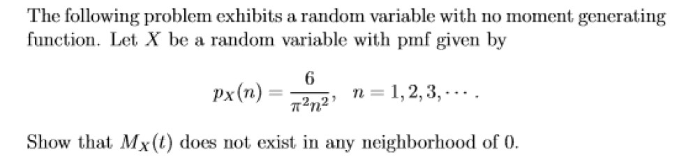 Solved The following problem exhibits a random variable with | Chegg.com