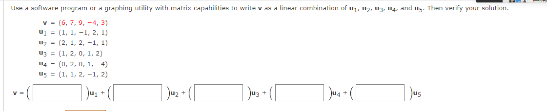 Solved Use a software program or a graphing utility with | Chegg.com