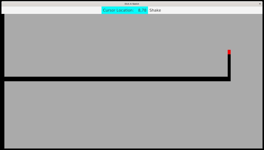 Create an Etch-A-Sketch application using | Chegg.com