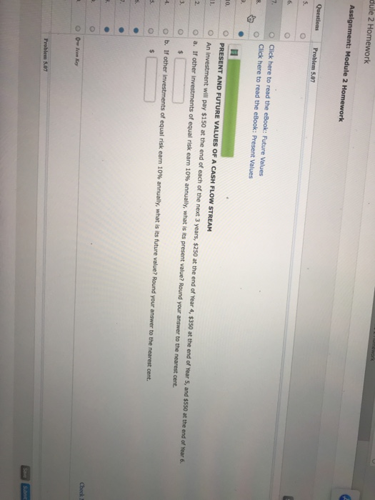 Solved dule 2 Homework Assignment: Module 2 Homework Problem | Chegg.com