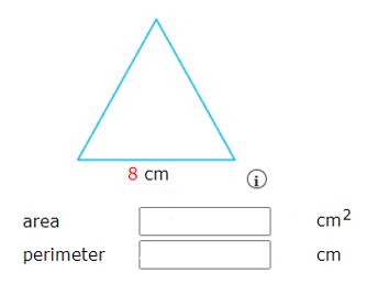 Solved Determine the area (in square centimeters) and | Chegg.com