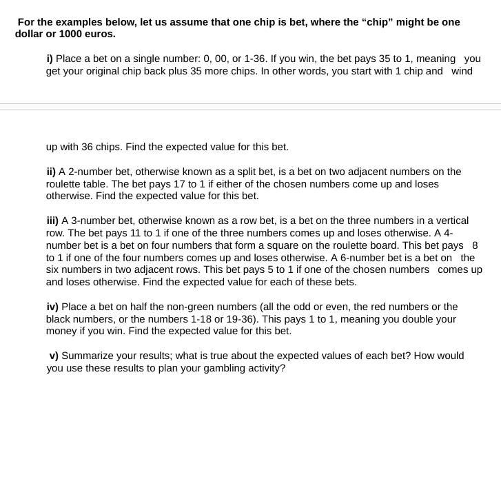 Assignment: Find probabilities using simulation | Chegg.com