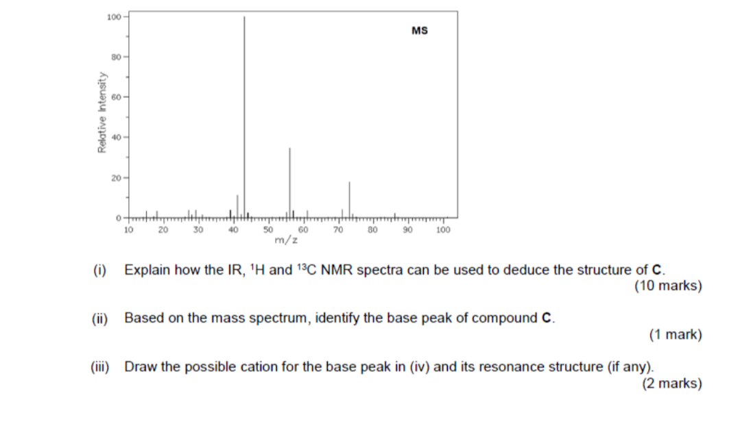 Solved 2 (a) Compound C has the molecular formula of C6H12O2 | Chegg.com