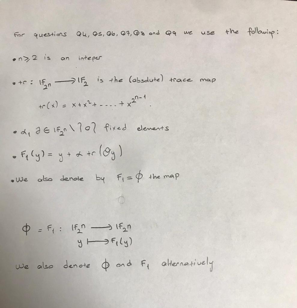 Solved we for questions Q4, Q5, Q6, 07, Q8 and Qa use the | Chegg.com